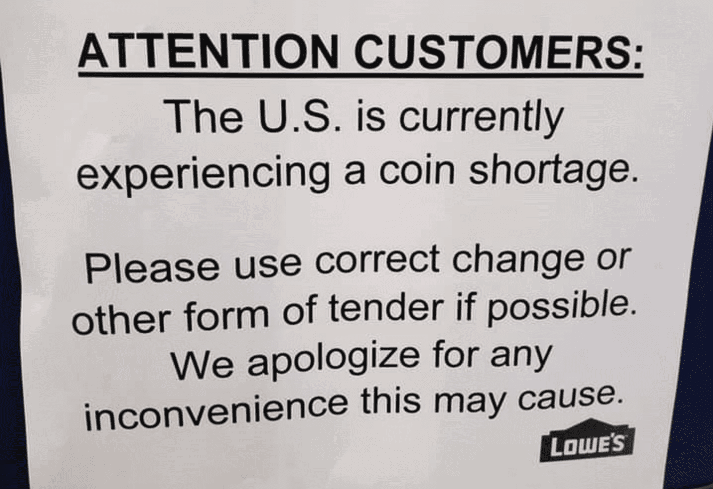Is The Nationwide Coin Shortage Being Used To Push Us Toward A Cashless ...
