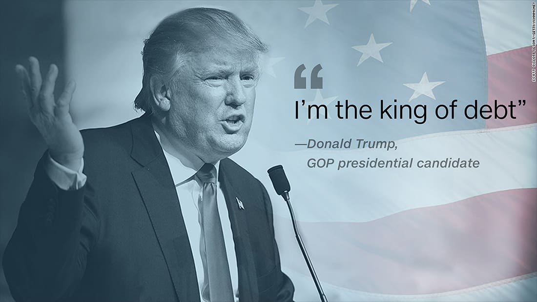 Donald Trump Promised Elimination Of National Debt - Put Us Nearly $8 ...