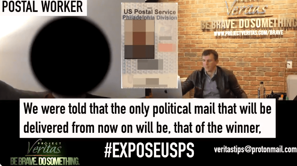 USPS Employee Told to Mark All Non-Biden Political Mail as ...