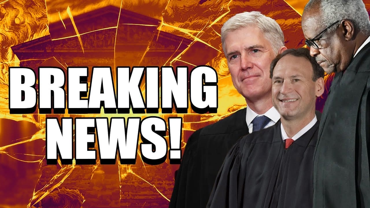 BREAKING! Supreme Court 9-0 Unanimous Decision Set To Change Second ...
