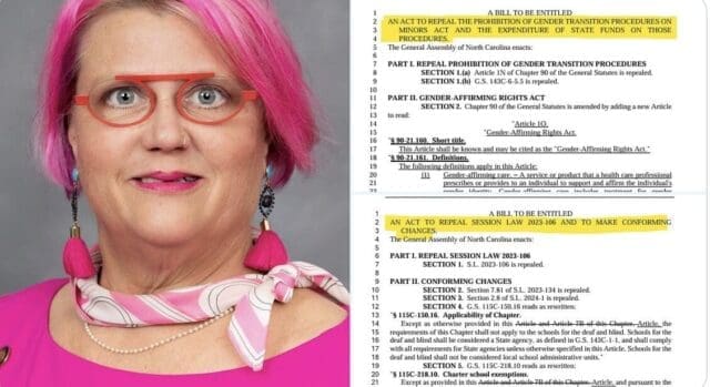 NC Representative Introduces Bill to Repeal Law That Protects Children ...