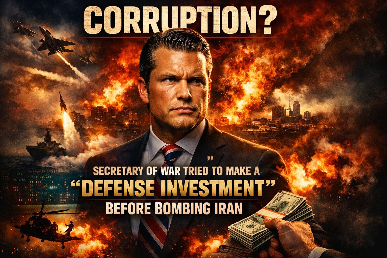 Corruption? Secretary Of War Tried To Make A “Defense Investment ...