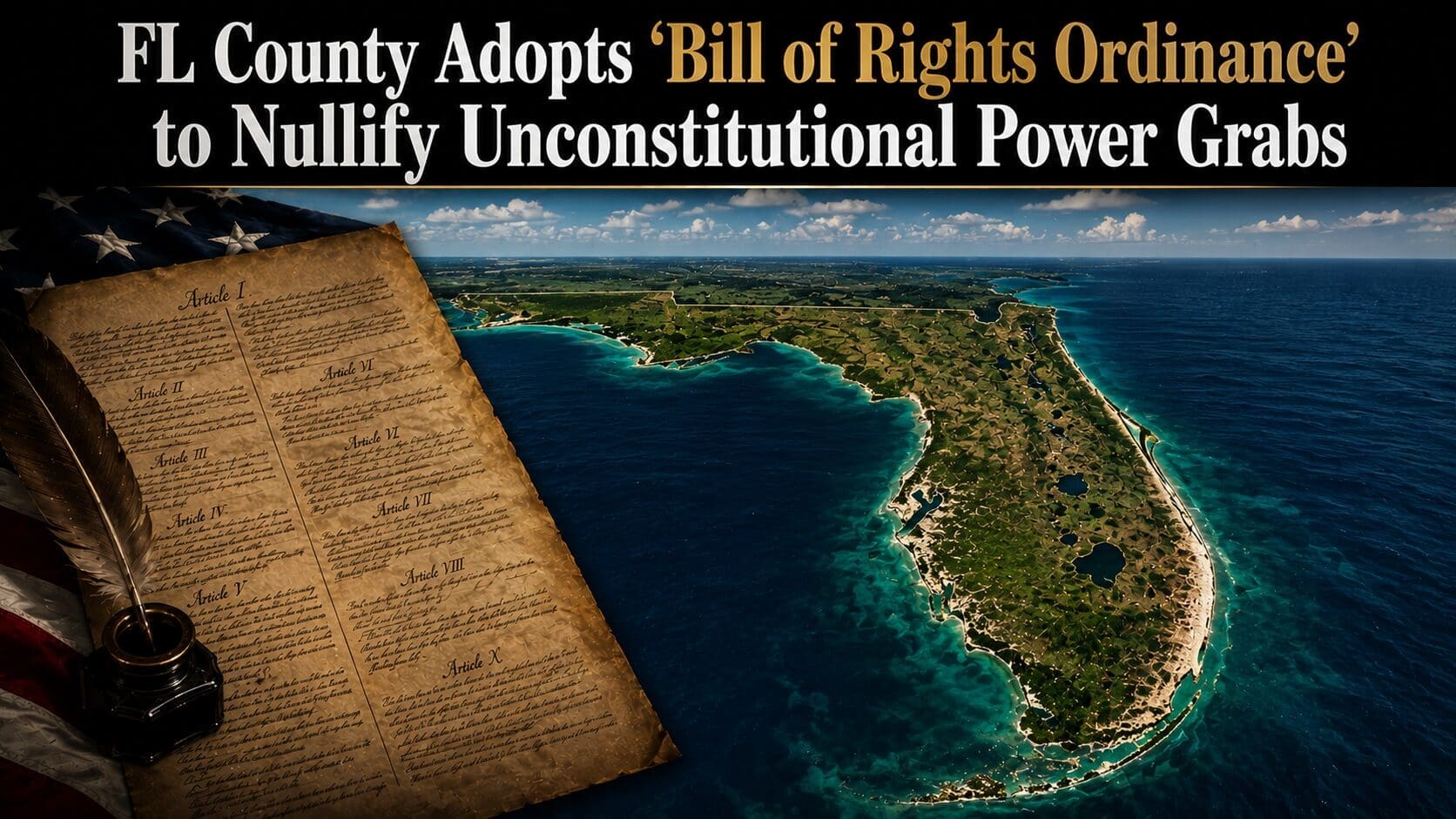 FL County Adopts ‘Bill of Rights Ordinance’ to Nullify Unconstitutional ...